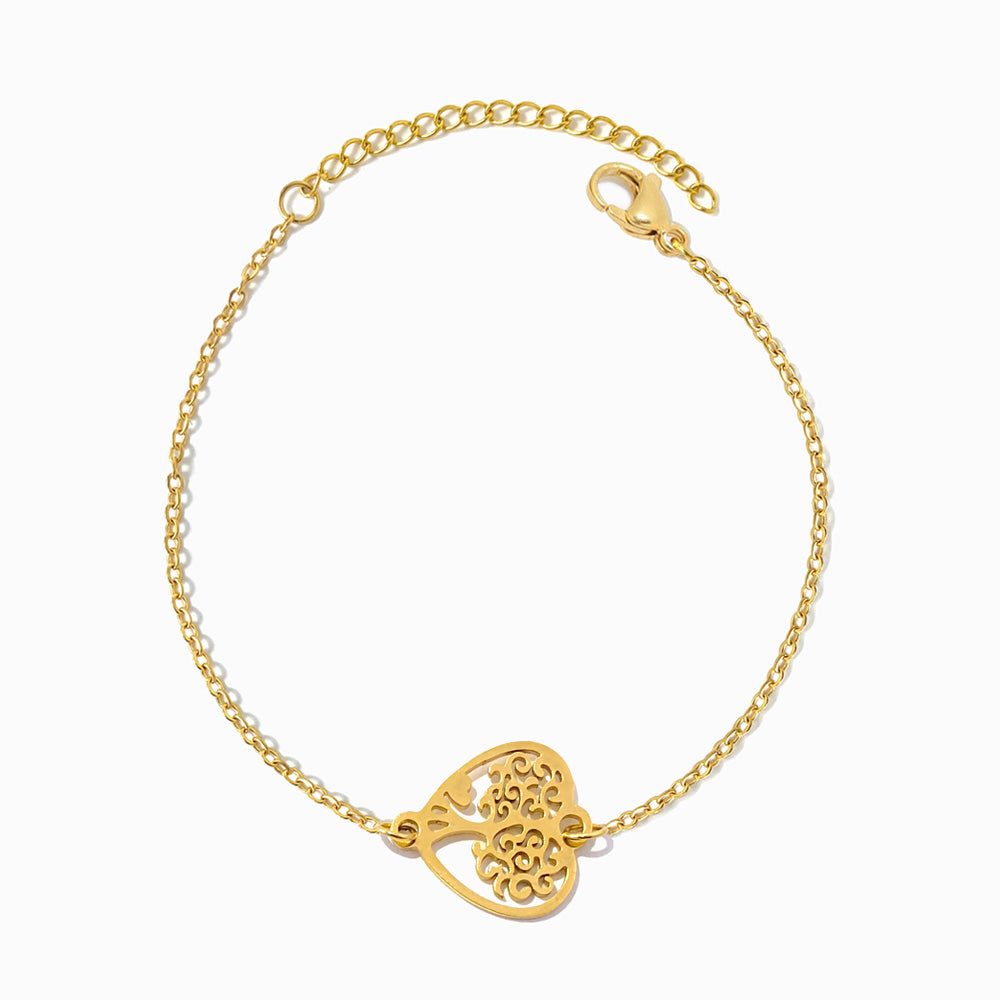 Pulseira Árvore da Vida SL2367 - Aço Inox – ellabiju